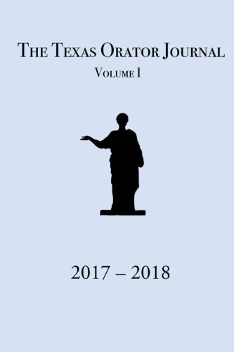 The Texas Orator Journal – The Texas Orator